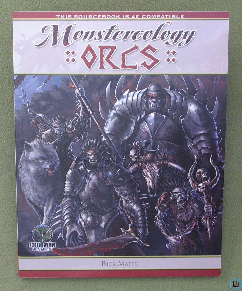Monstercology: Orcs (Dungeons & Dragons 4e)