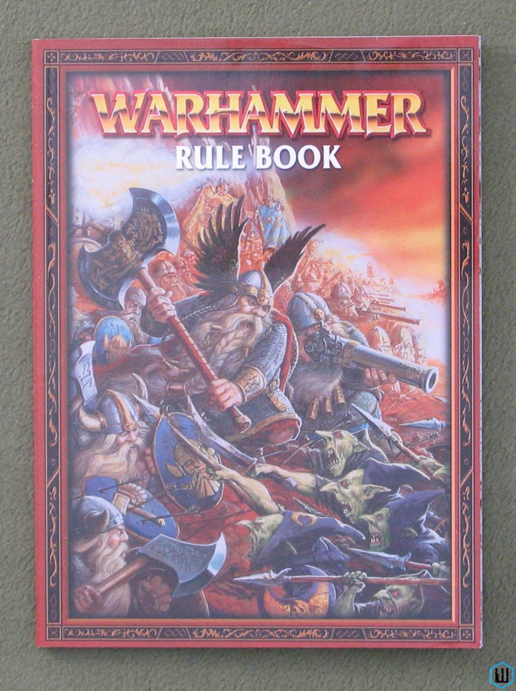 Warhammer Rule Book (Mini RPG paperback rulebook)