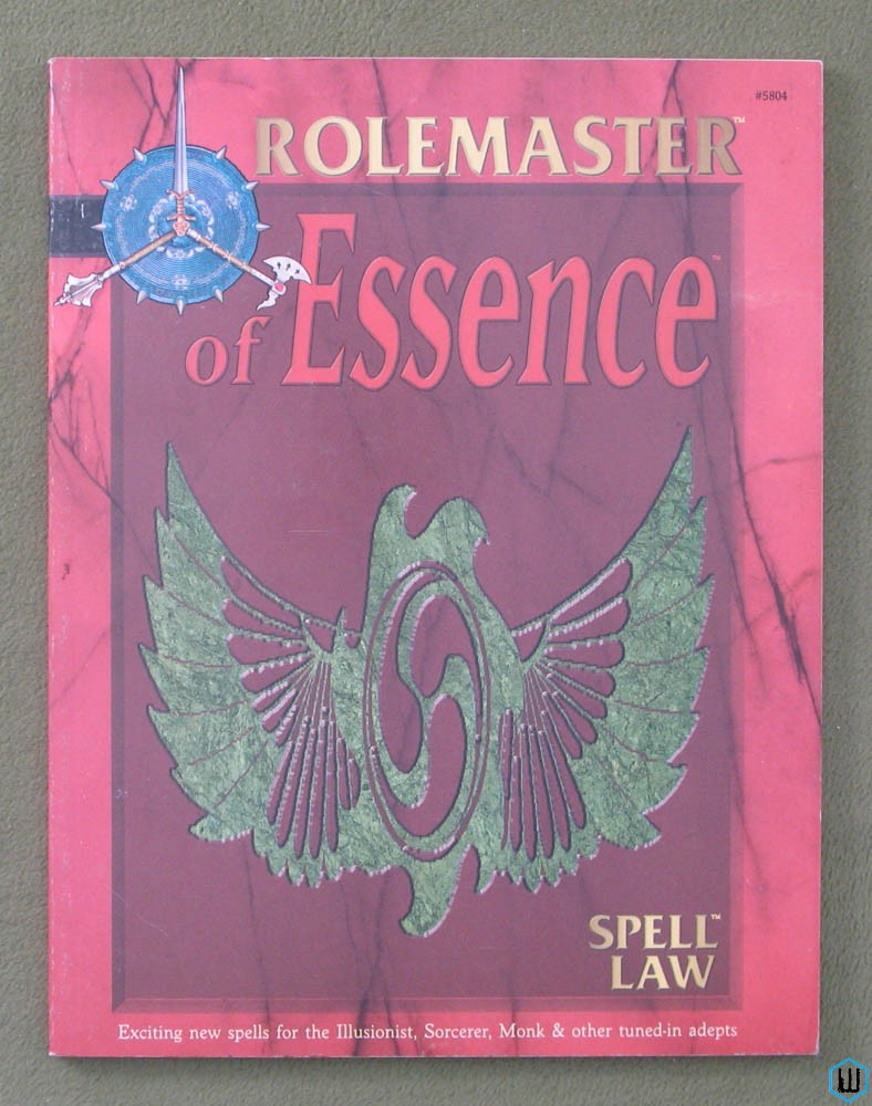 Spell Law (Rolemaster Roleplaying Game RPG)