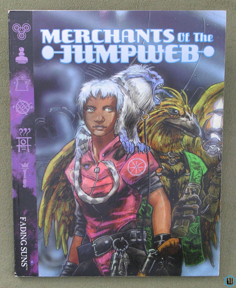 Gamemaster's GM Screen 2nd Edition & Jumproads Known Worlds Map (Fading Suns RPG)