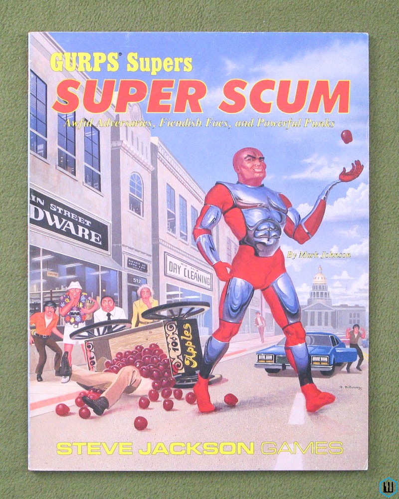 Super Scum (GURPS Supers RPG)