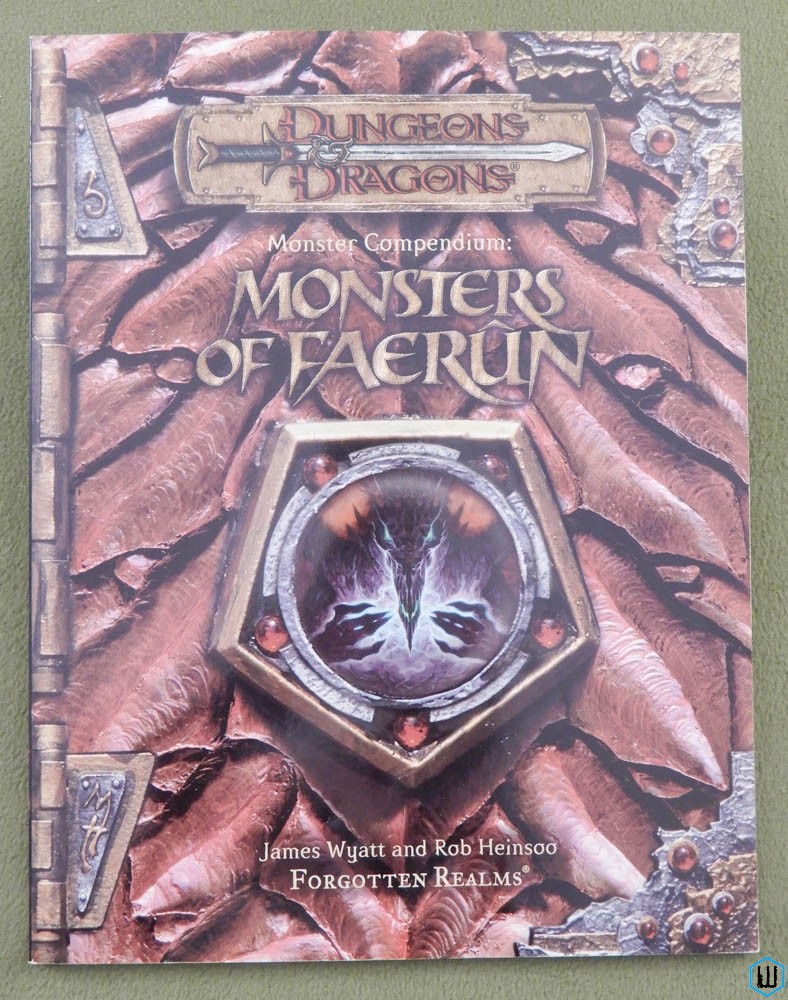 Monster Compendium: Monsters of Faerun (Dungeon Dragons D20 Forgotten ...