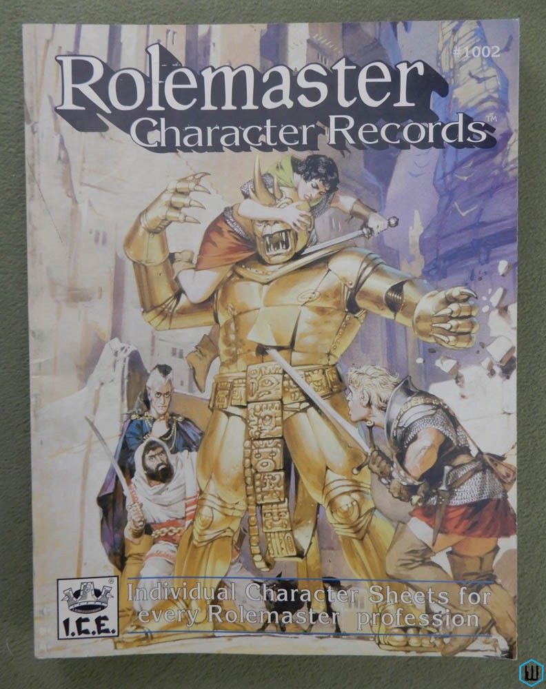 Rolemaster Character Records
