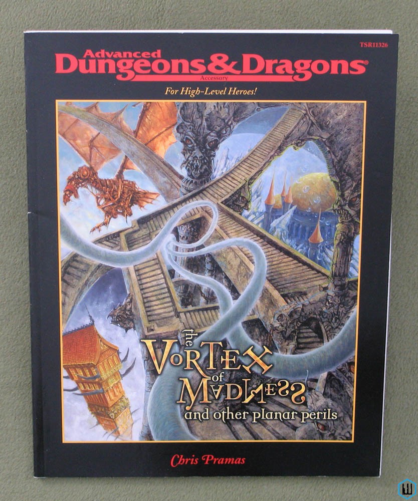 Vortex of Madness & Other Planar Perils (Dungeons Dragons) Original 2000 ed