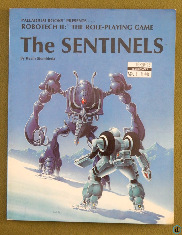 Sentinels (Robotech II Role Playing Game RPG) - PLAY COPY