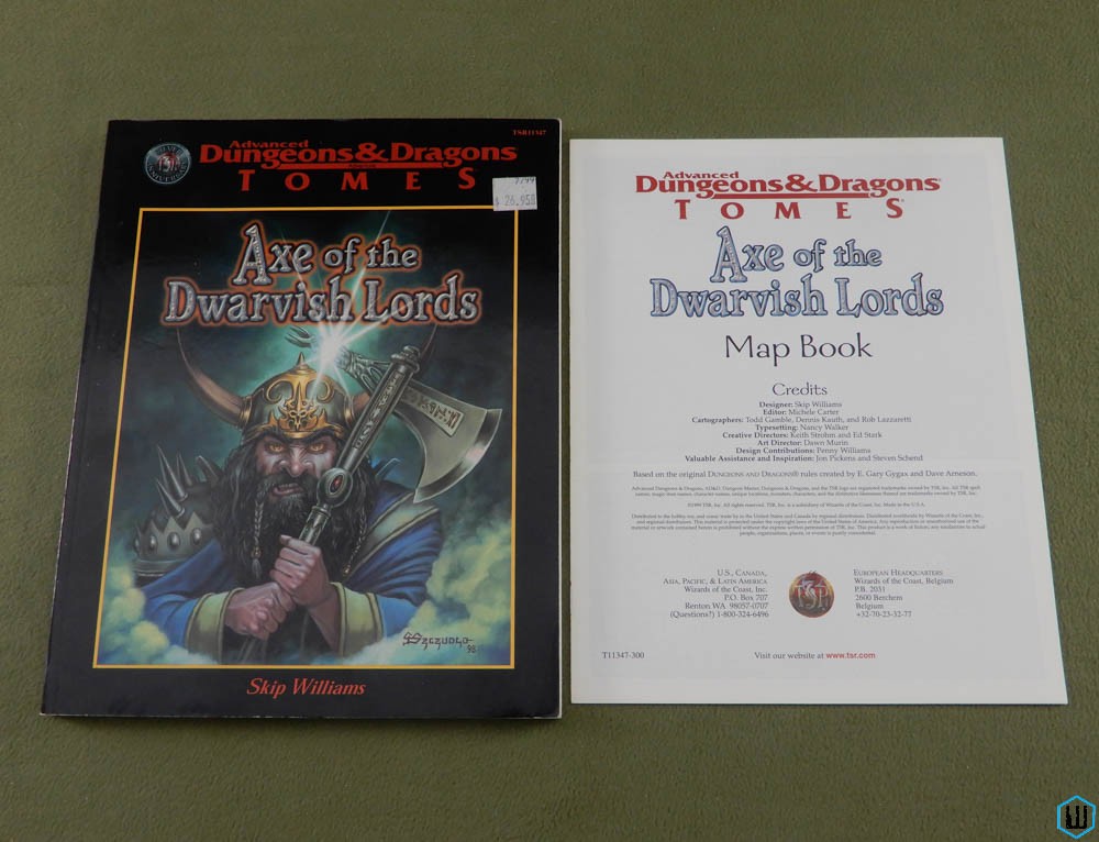 Axe of the Dwarvish Lords (Advanced Dungeons Dragons Tomes) Original ...