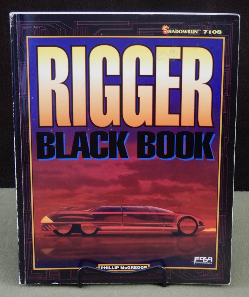 Rigger Black Book (Shadowrun Roleplaying Game RPG)