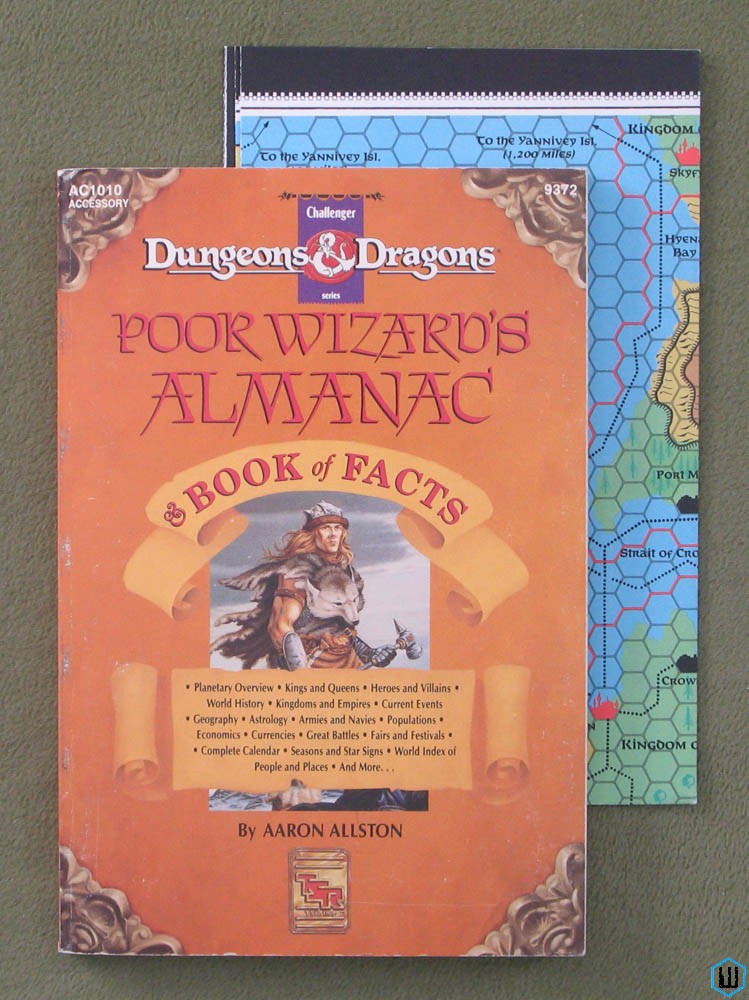 Poor Wizard's Almanac & Book of Facts (Dungeons Dragons Challenger ...