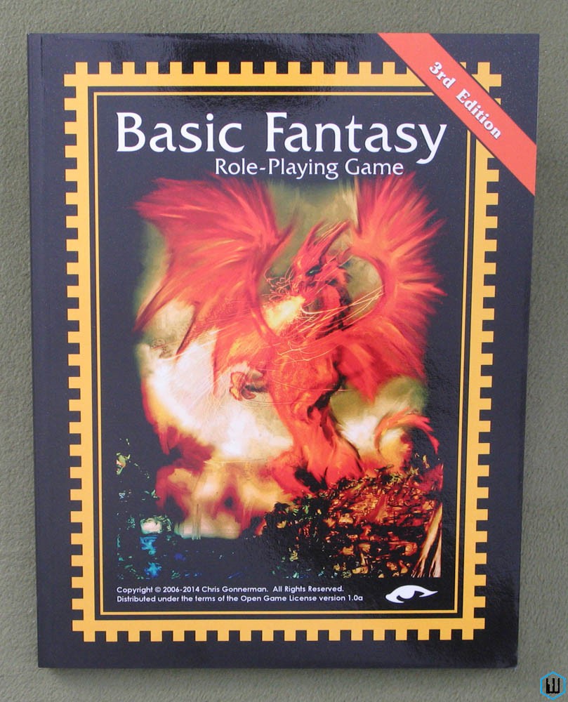 Basic Fantasy Role Playing Game OSR RPG (3rd Edition)