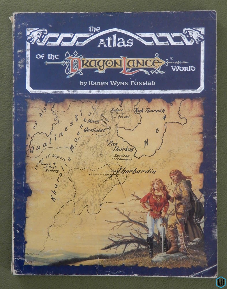 Atlas of the Dragonlance World (Dungeons & Dragons) Karen Wynn Fonstad