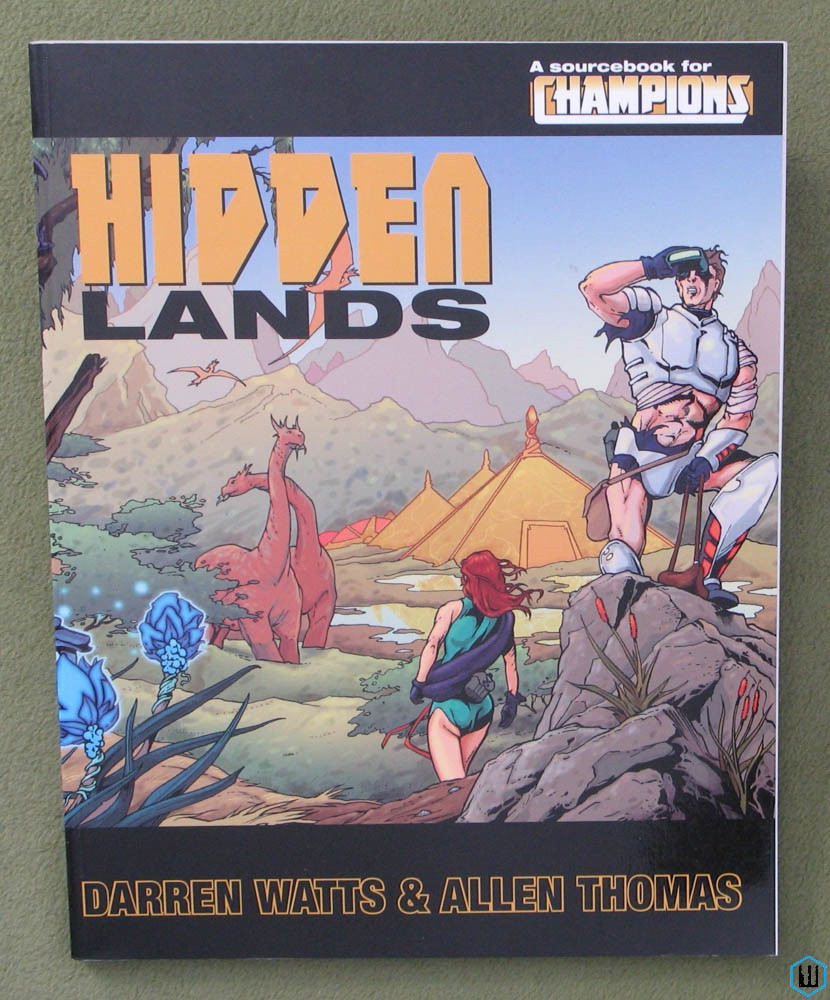 Hidden Lands (Champions Sourcebook) Hero System RPG 5th Edition