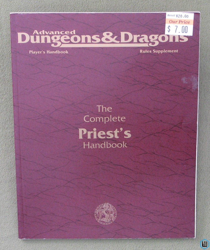 Complete Fighter's Handbook (Advanced Dungeons & Dragons PHBR1)