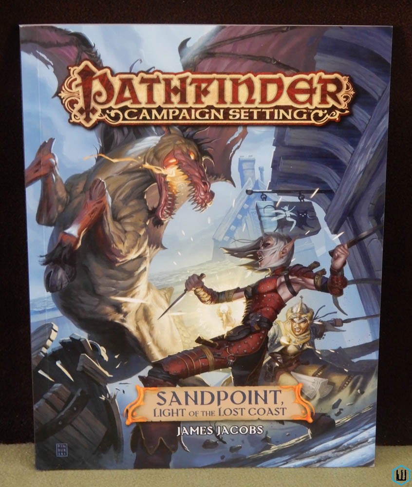Sandpoint, Light of the Lost Coast (Pathfinder RPG) w Poster Map