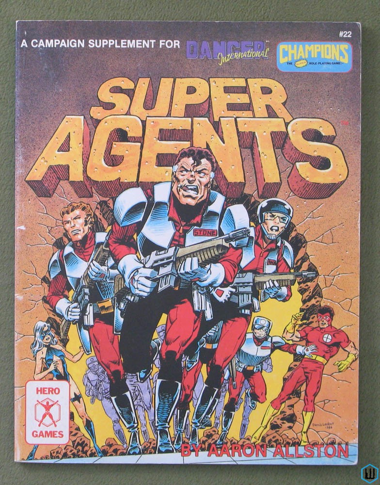 Super Agents (Danger International & Champions RPG)