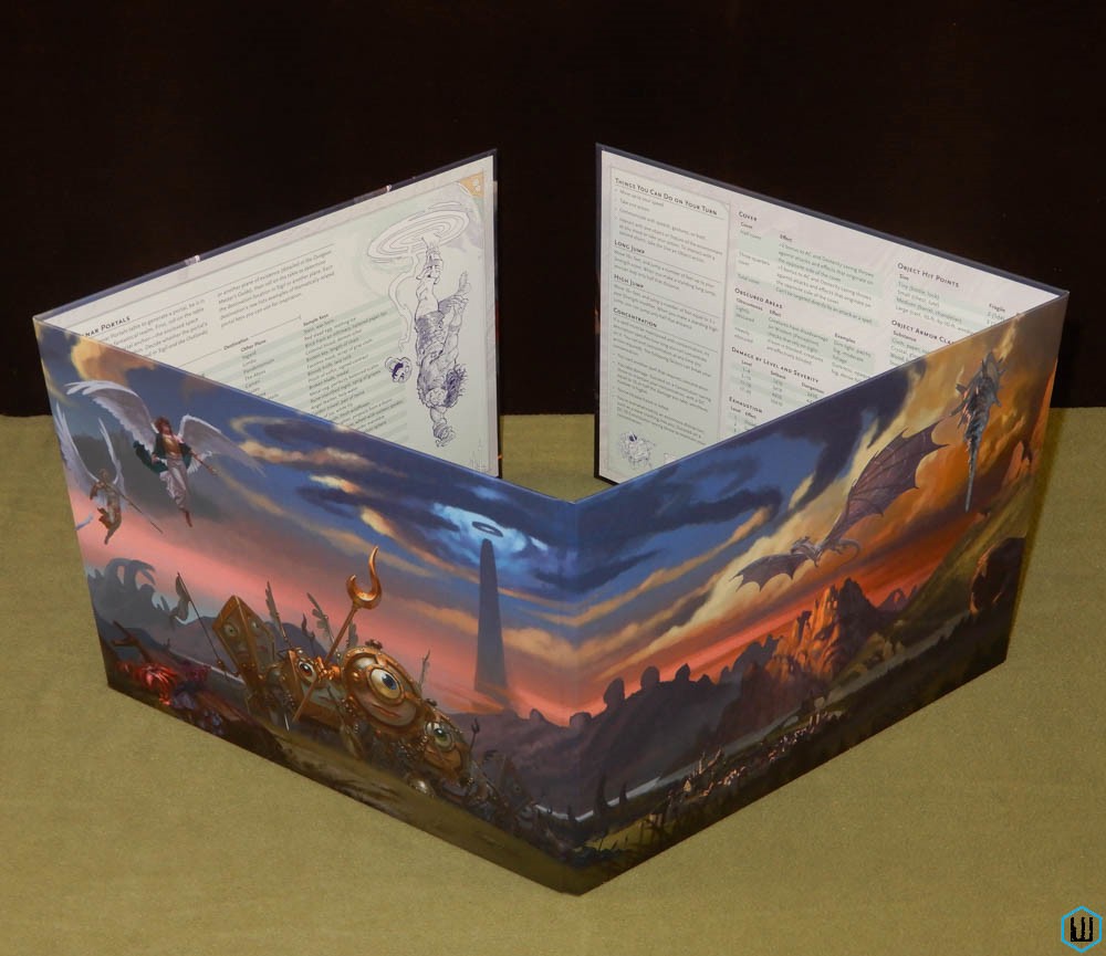 Planescape DM Screen (Dungeons & Dragons 5th Edition 5e)