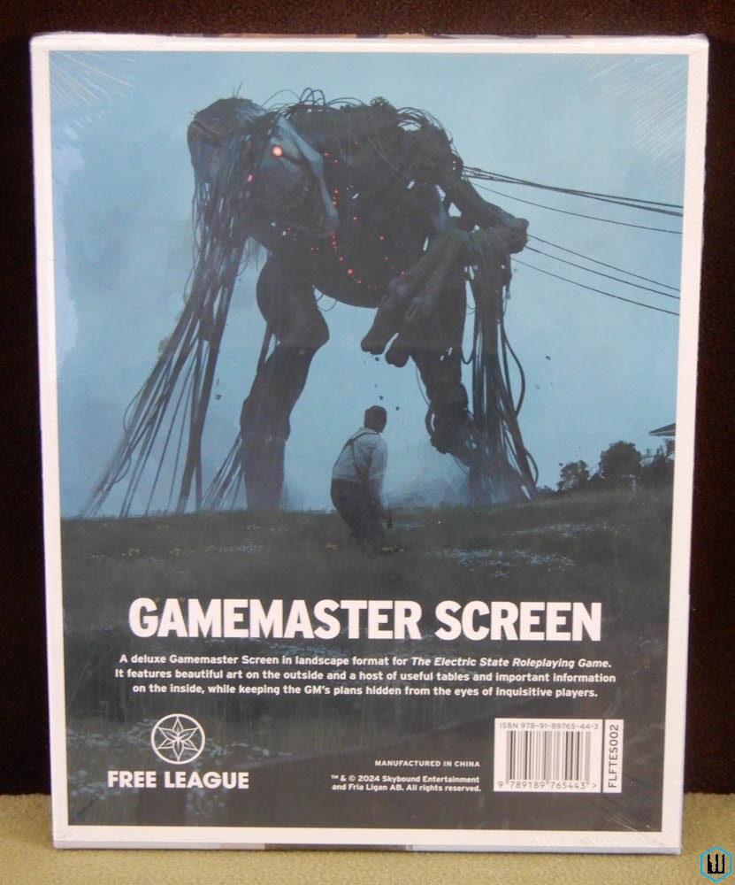 Gamemaster GM Screen (The Electric State Roleplaying Game RPG)