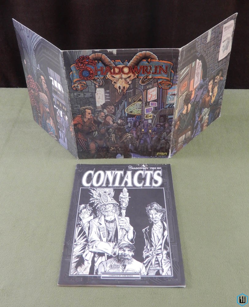 Shadowrun Gamemaster Screen (Second 2nd Edition) RPG DM