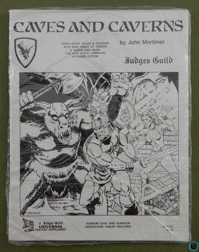 Caves and Caverns: A Judges Guild Universal Fantasy Supplement