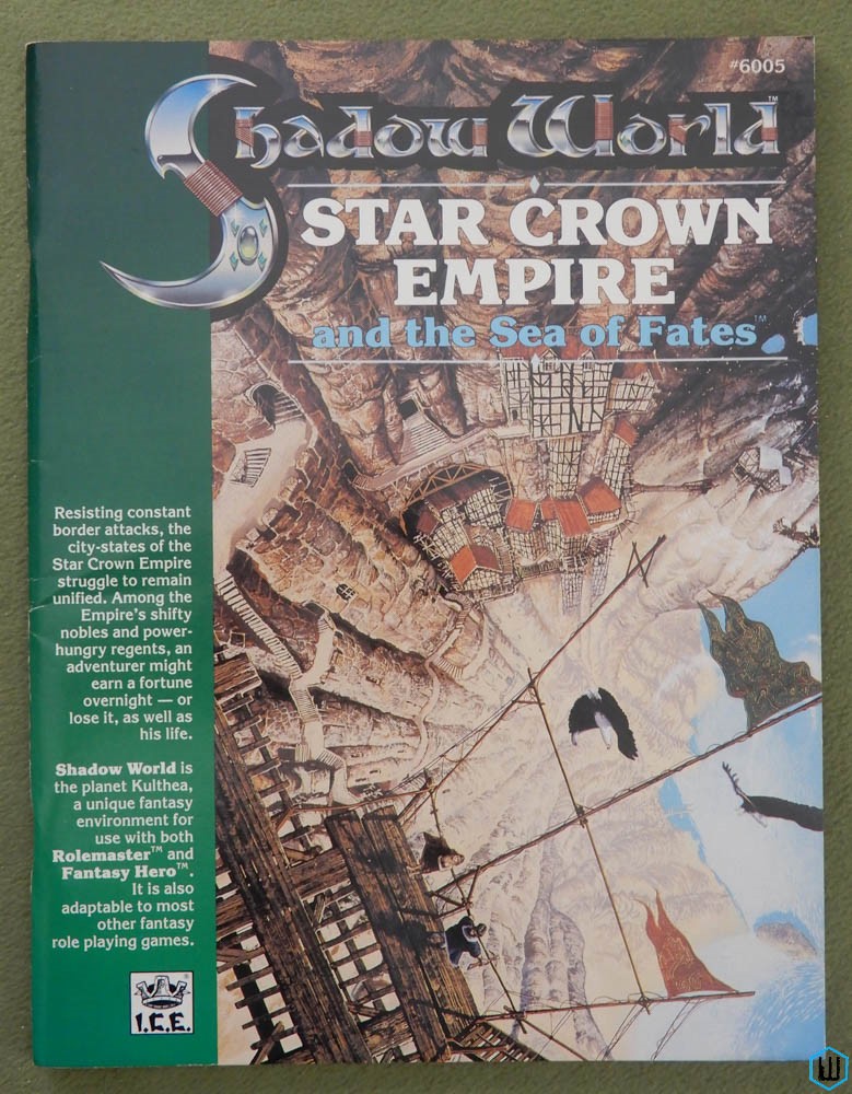 Star Crown Empire & Sea of Fates (Rolemaster / Shadow World)