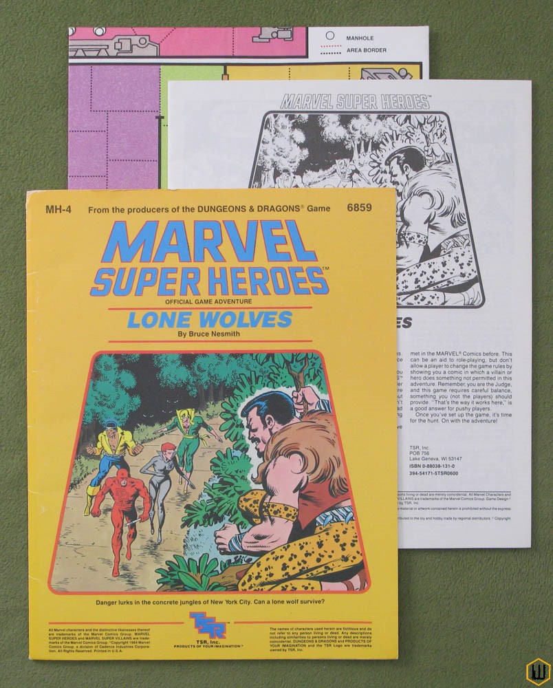 Avengers Assembled! (Marvel Super Heroes module MHAC2)