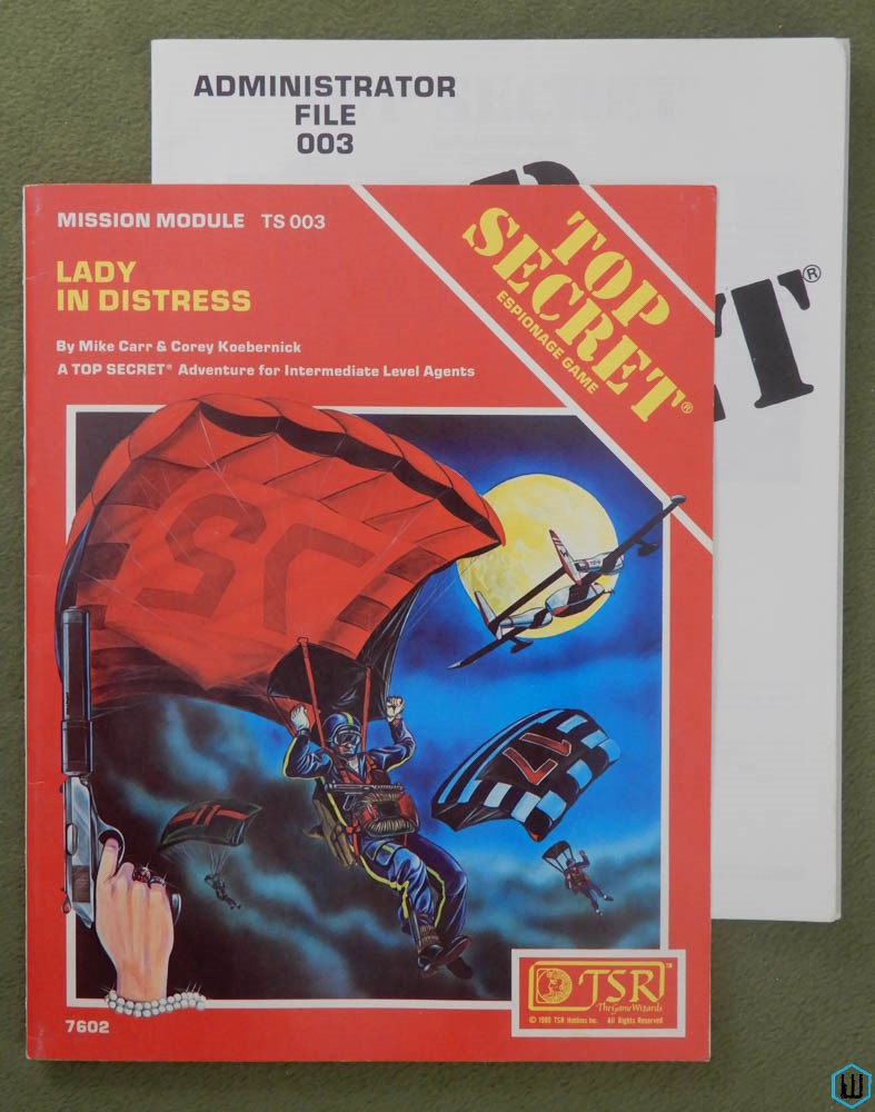 Lady in Distress (Top Secret RPG Espionage Adventure Module TS003)