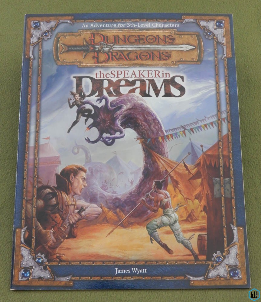 The Speaker in Dreams (Dungeons & Dragons 3rd edition D20 System)
