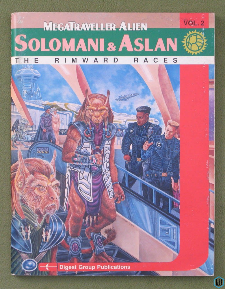 Solomani & Aslan: The Rimward Races (Megatraveller RPG)
