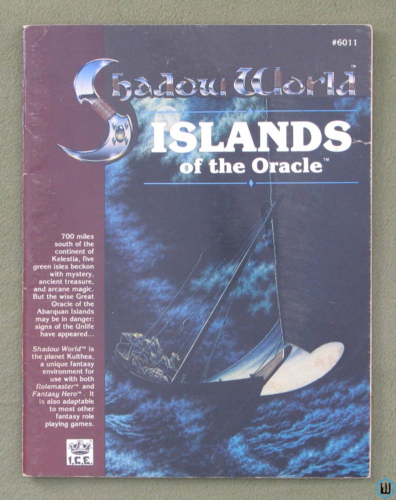 Islands of the Oracle (Rolemaster Shadow World RPG)
