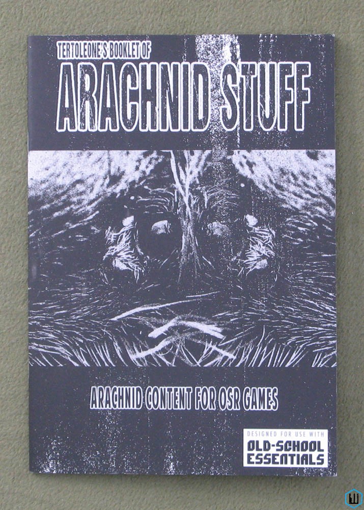 Tertoleone's Booklet of Arachnid Stuff (Old School Essentials OSE RPG)