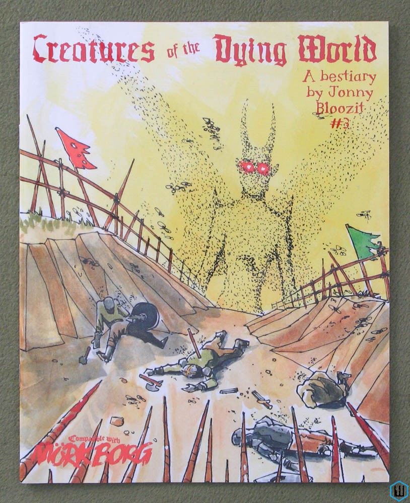 Creatures of the Dying World #2 (Mork Borg OSR RPG Bestiary)