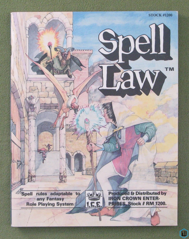 Spell Law (Rolemaster Roleplaying Game RPG)