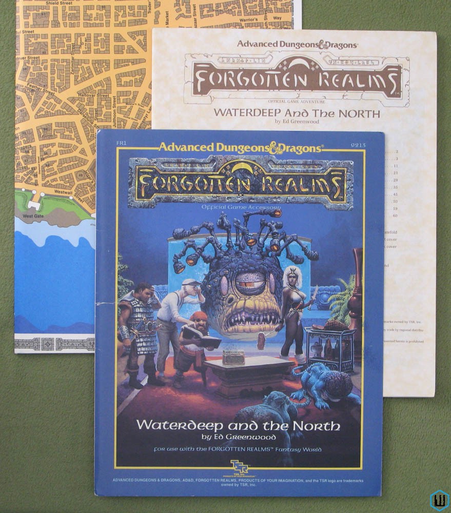Waterdeep and the North (Advanced Dungeons Dragons Forgotten Realms FR1 ...