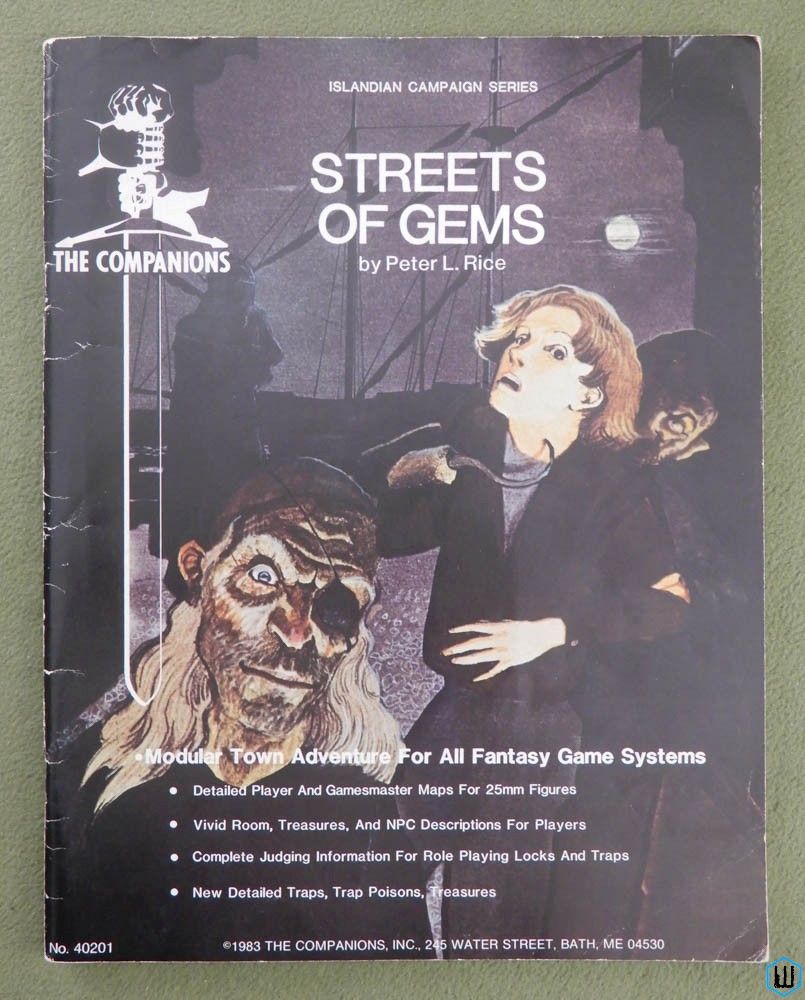 Streets of Gems: Fantasy RPG Town Adventure (Islandian Campaign)