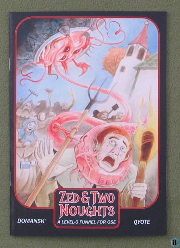 Zed & Two Noughts (Old School Essentials) Level 0 Funnel OSR RPG