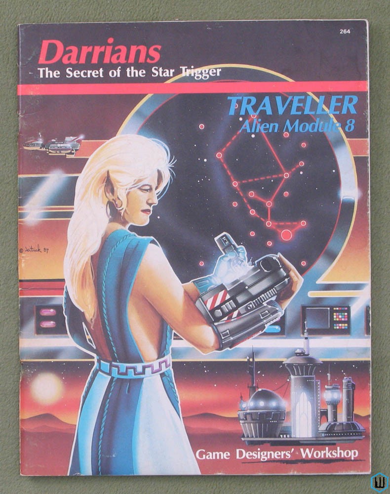 Darrians (Traveller RPG Alien Module 8)