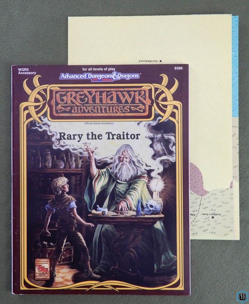 Vale of the Mage (Advanced Dungeons Dragons Greyhawk WG12) w MAP