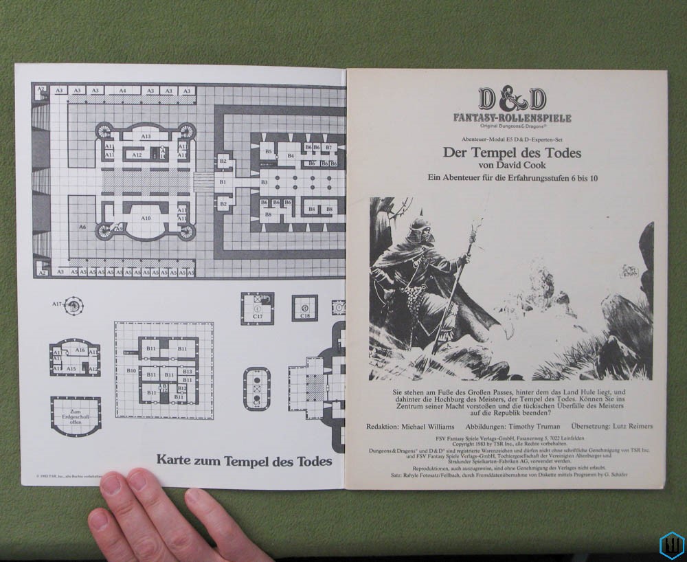 Der Tempel Des Todes (Dungeons Dragons E5) Temple of Death German