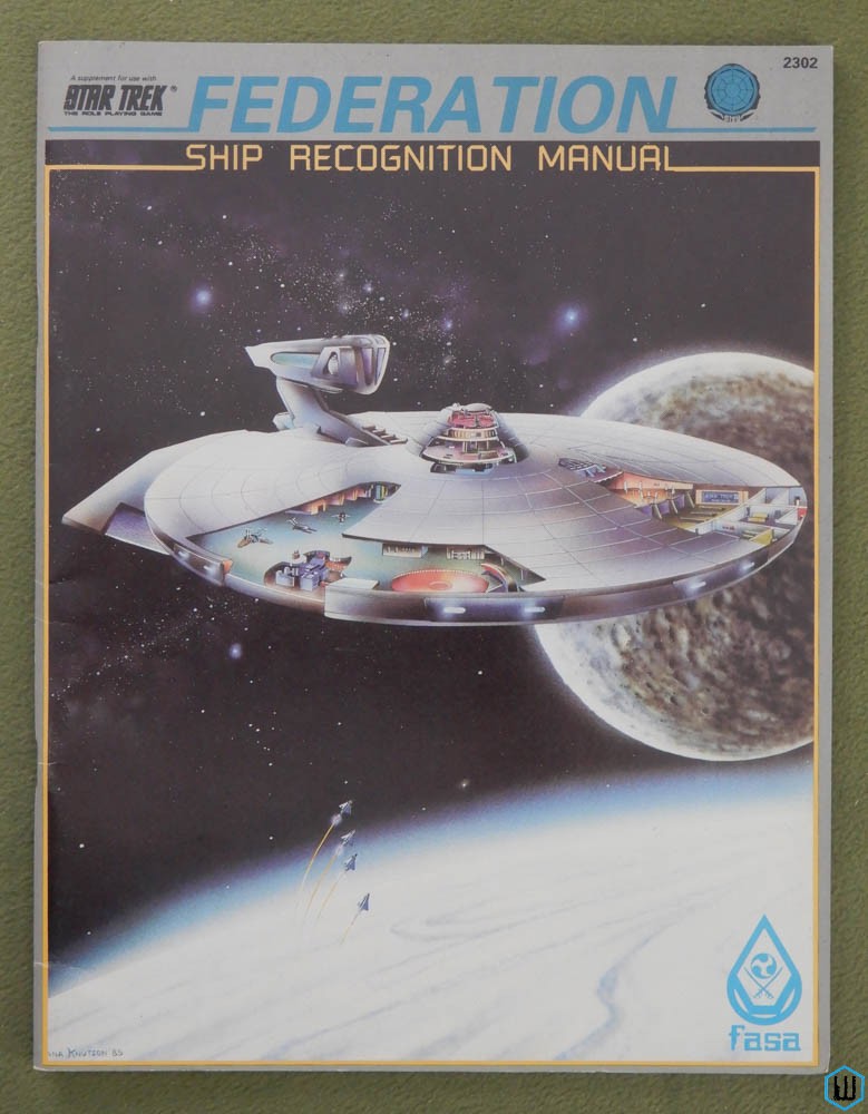 Federation Ship Recognition Manual (Star Trek Roleplaying Game RPG)