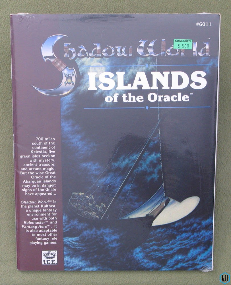 Islands of the Oracle (Rolemaster Shadow World RPG)