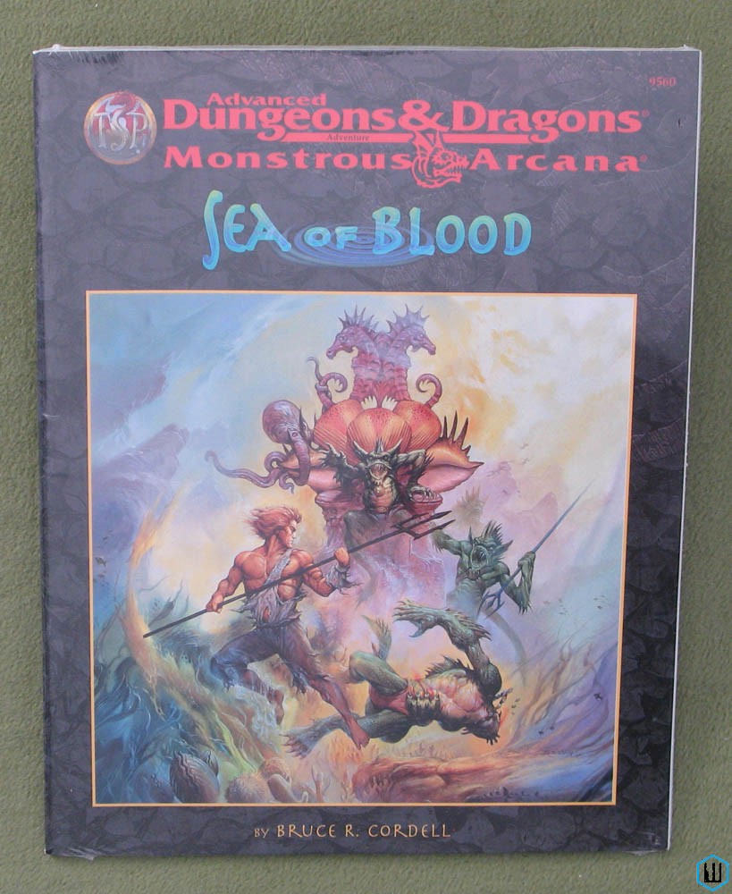 Sea of Blood - SEALED (Advanced Dungeons & Dragons Monstrous Arcana)