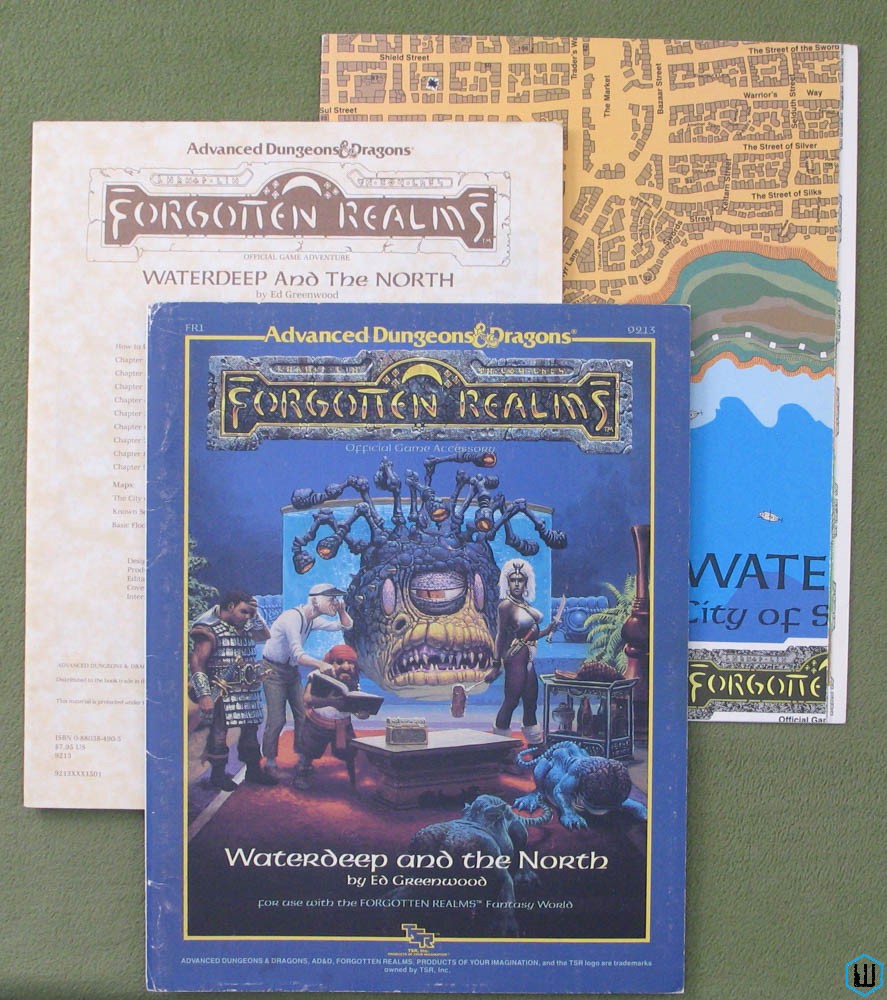 Waterdeep and the North (Advanced Dungeons Dragons Forgotten Realms FR1 ...