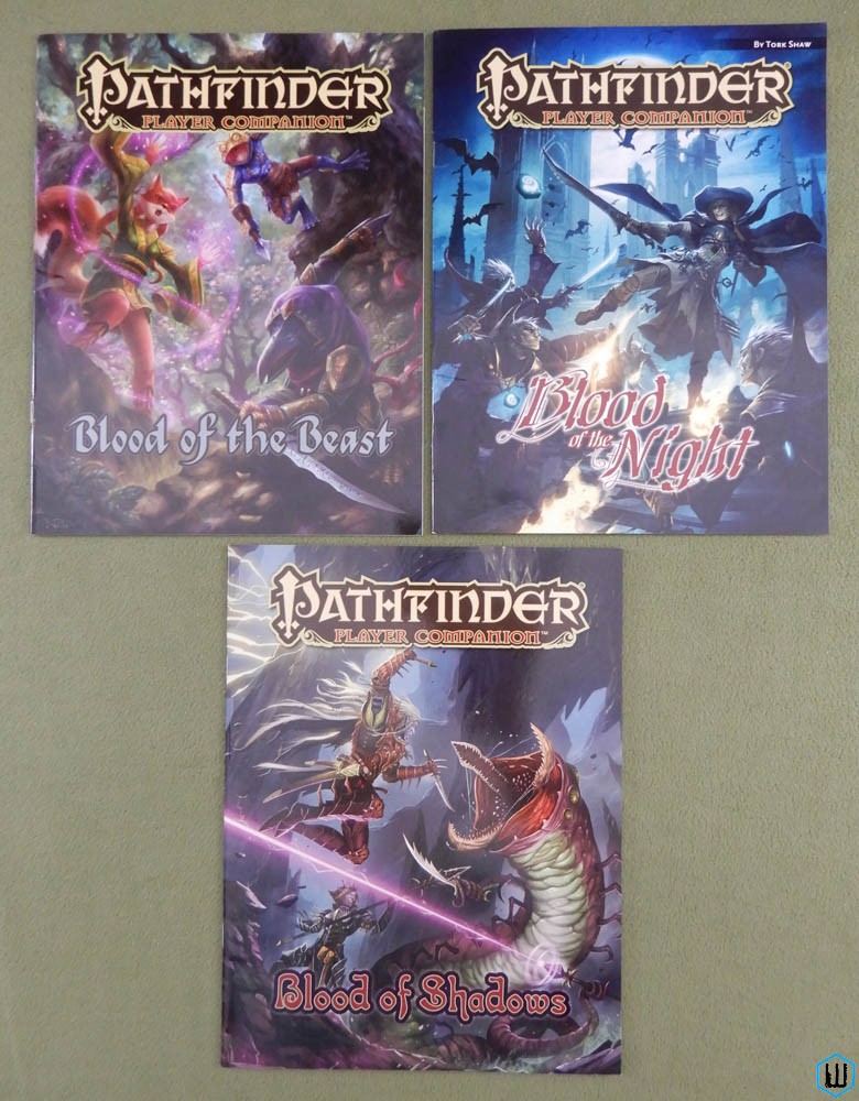 Blood of the Beast Night Shadows (Pathfinder RPG Player Companion Lot)