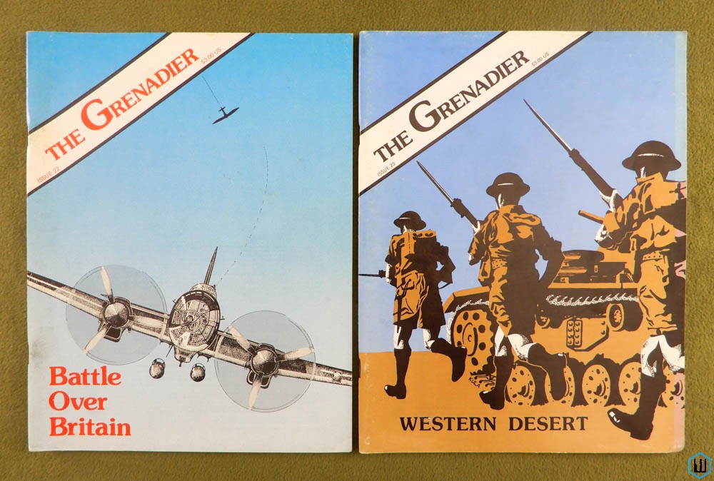 The Grenadier Magazine: 2 magazine lot (Issues 22 23) Battle Britain ...