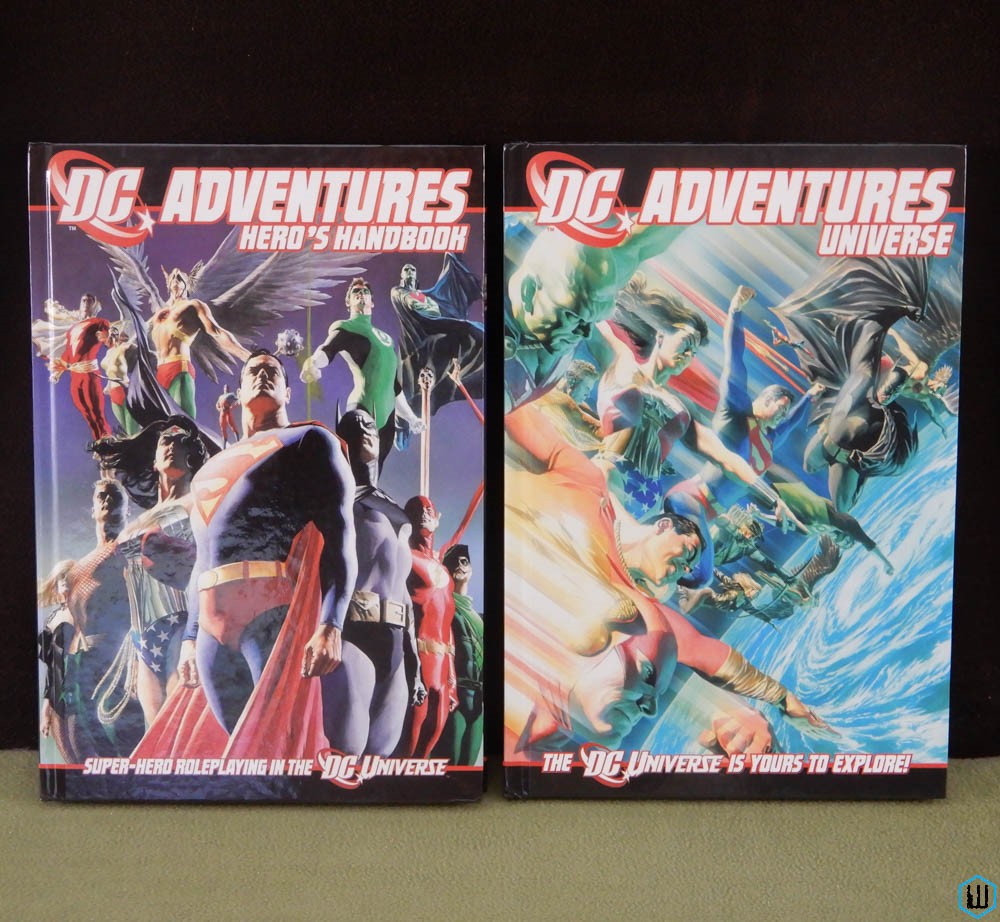 DC Adventures Hero's Handbook + Universe Book (Roleplaying Game RPG)