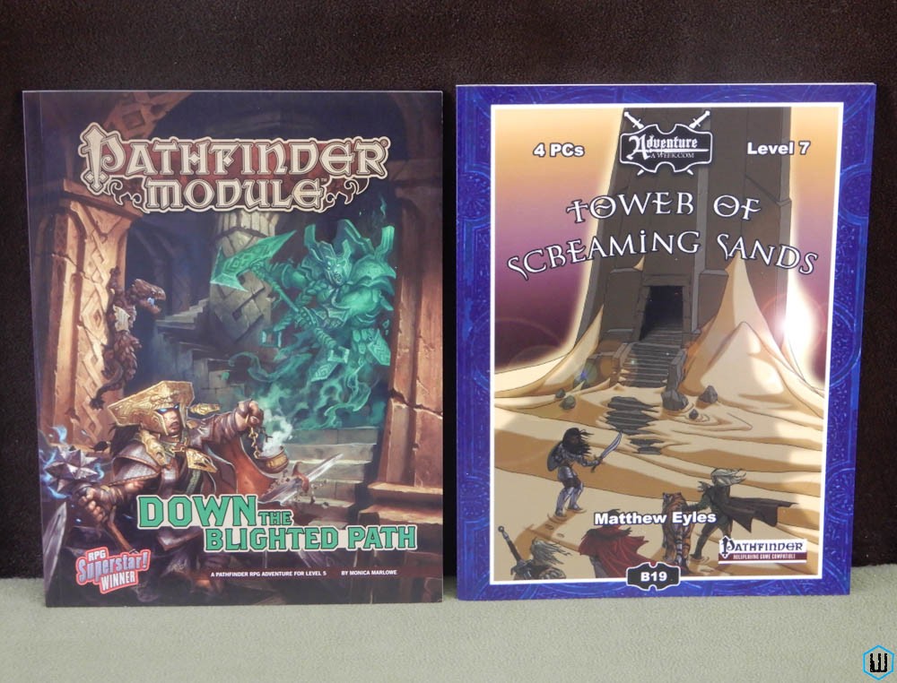 Down the Blighted Path / Tower Screaming Sands (Pathfinder RPG)