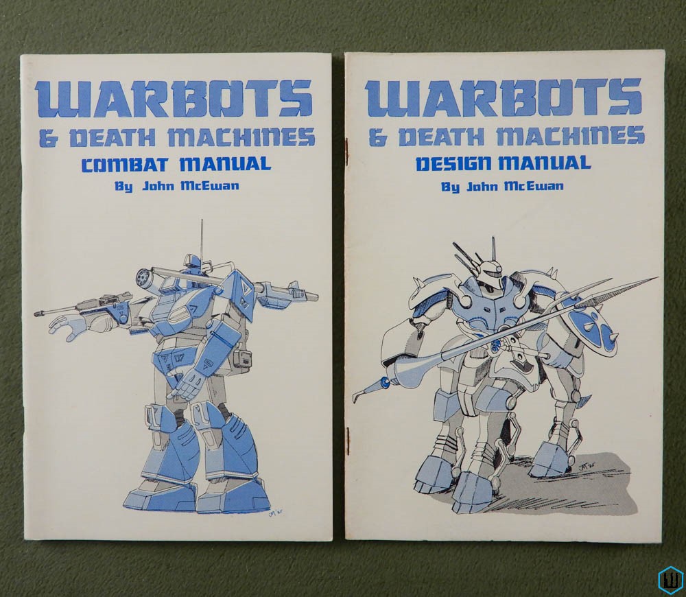Warbots & Death Machines Book 1 & 2: Combat & Design Manual