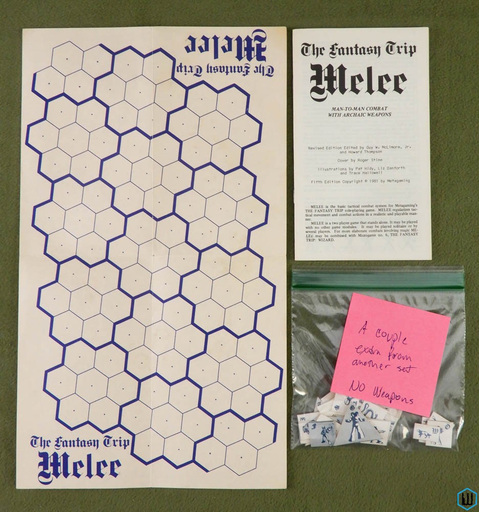 Wizard (TFT/The Fantasy Trip: MicroGame 6) - PLAY SET