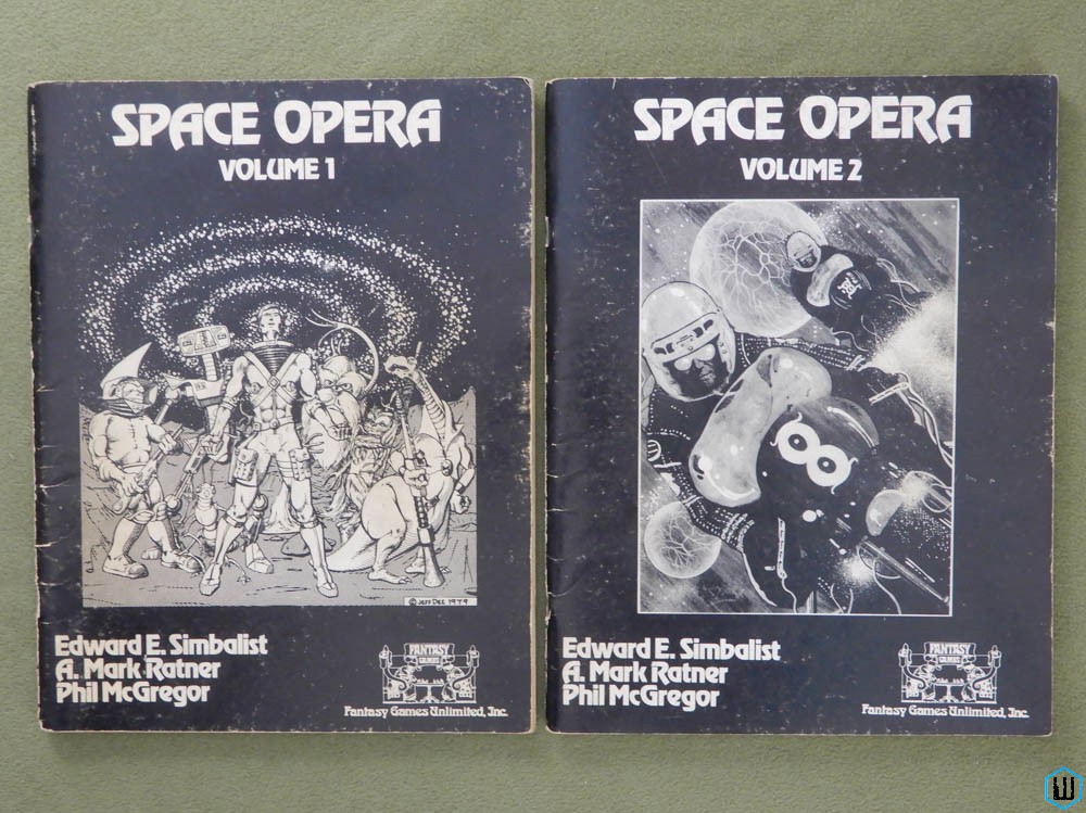 Space Opera RPG, Volumes 1 & 2 - PLAY SET