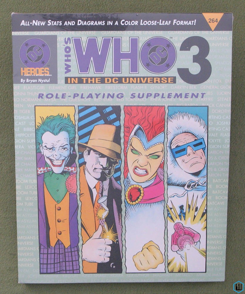 Who's Who in the DC Universe 3 - SEALED (DC Heroes RPG)