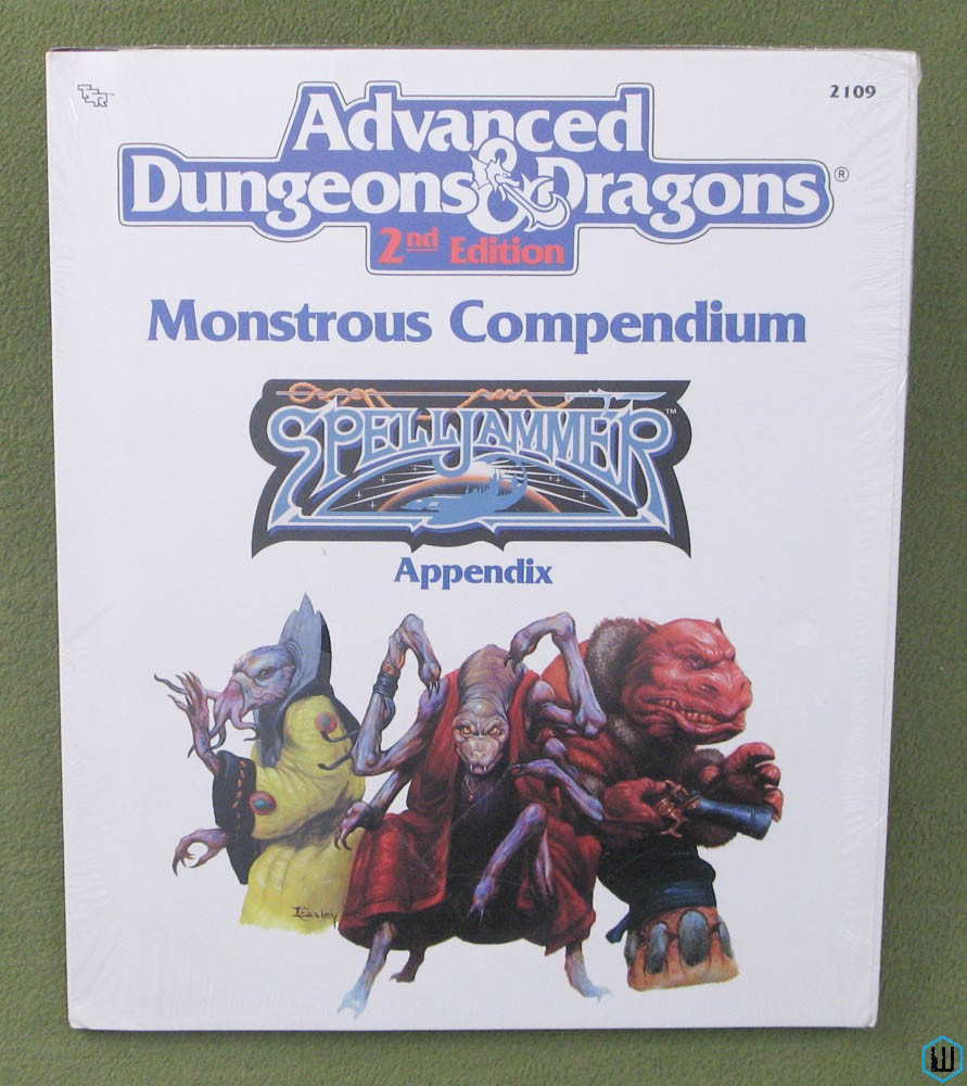 Spelljammer Monstrous Compendium Appendix MC7 - SEALED (Dungeons Dragons)